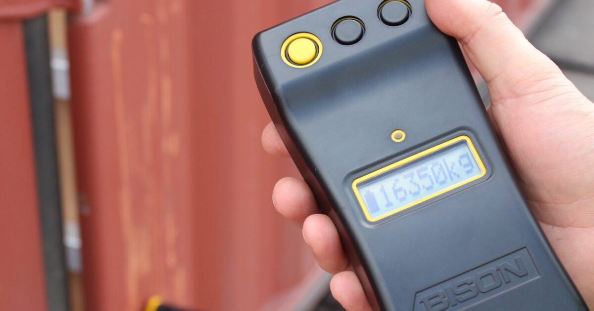 Shipping Container Verified Gross Mass (VGM) | Bison Blog