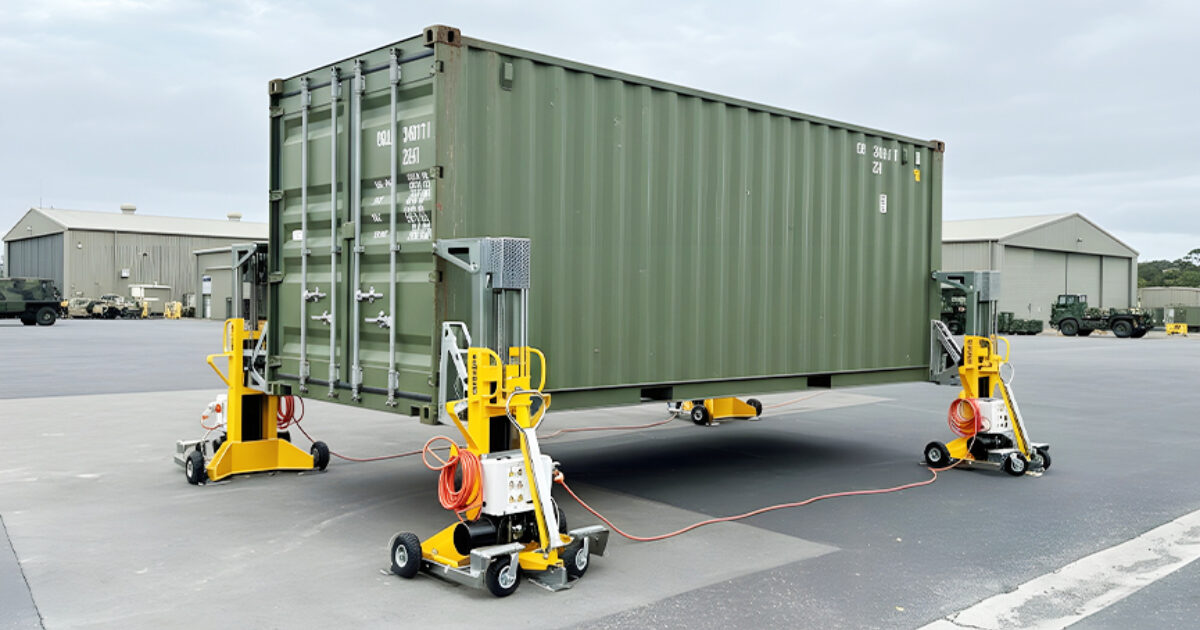 Container Handling Solutions for Defense & Military Logistics | Bison