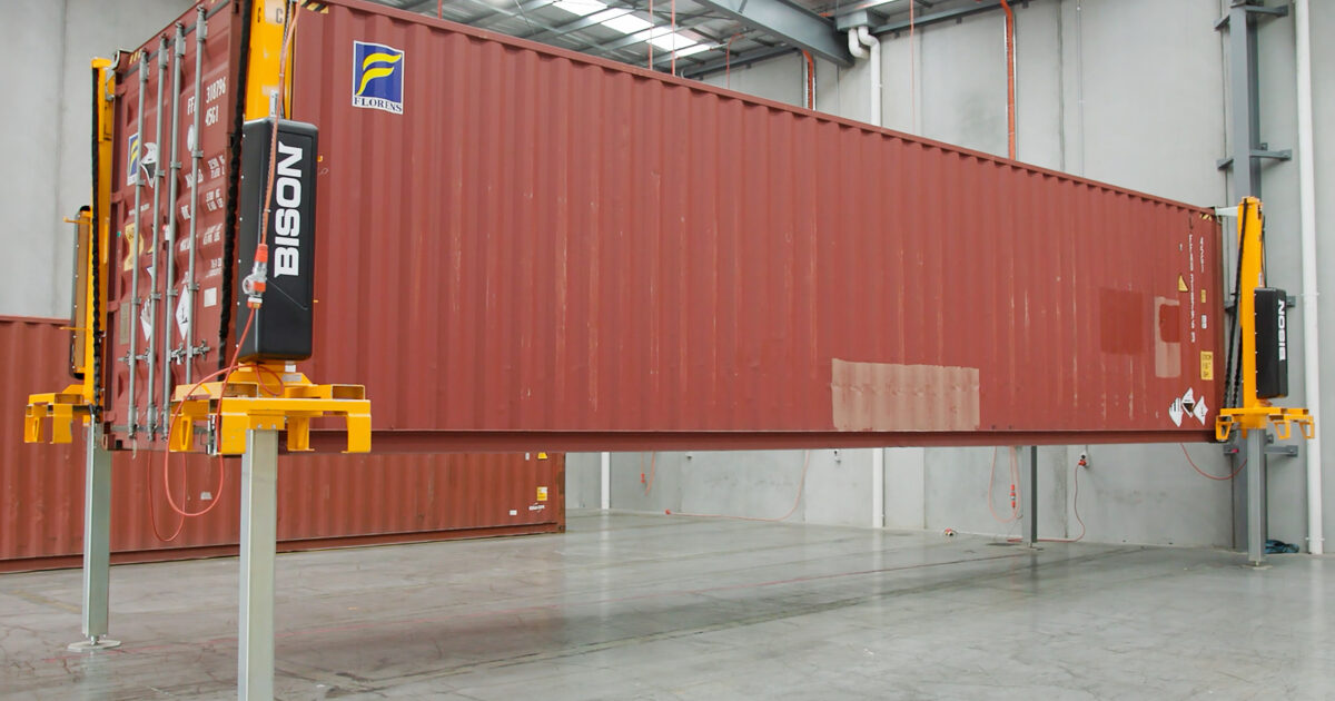 MGF Logistics Streamlines Container Handling With Bison's… | Bison