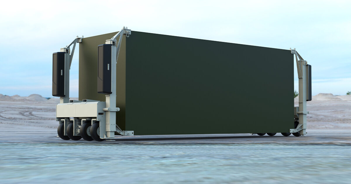 Integrated Container Handling for Defense Platforms | Bison