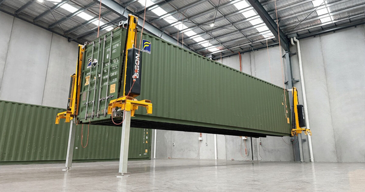 Defense Manufacturing Solutions for Container Handling | Bison