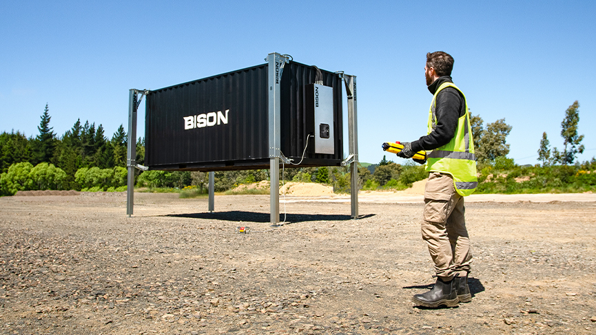 Bison T Series - Transportable Container Lifting Jacks